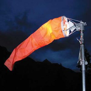 Solar Series Portable LED Wind Cone - Flight Light Inc.