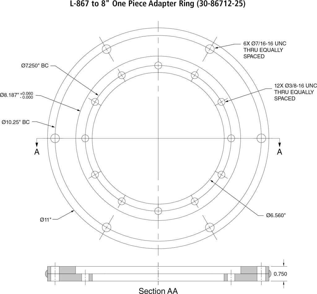 ZA280C | L-852C 8" Taxiway Centerline, Straight Sections (Narrow), High ...