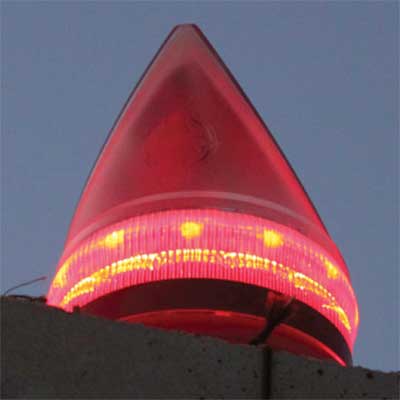 AV-OL-70 & AV-OL-70-HI Red Solar Aviation Light | Avlite - Flight Light ...