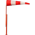 Airport / Heliport Nylon Windsock & Mast Assemblies - Flight Light Inc.