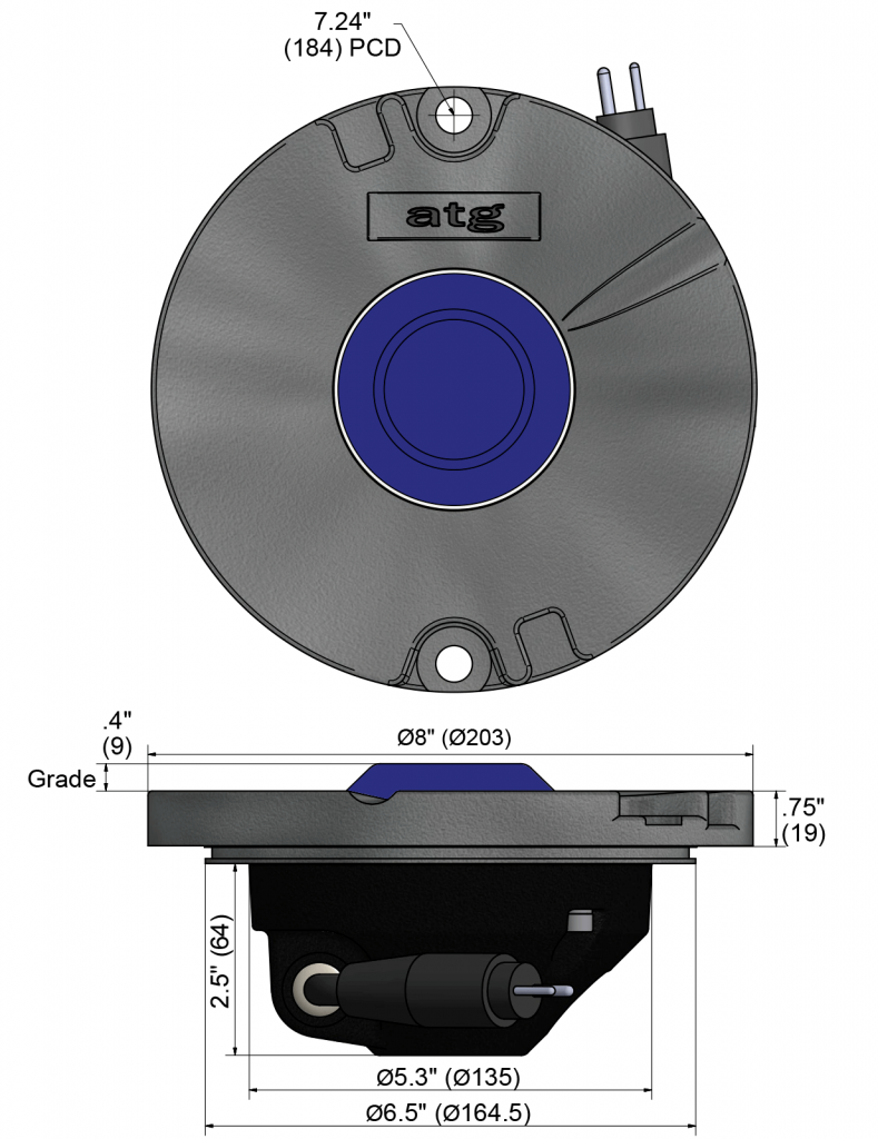 IR852T | L-852T(L) IRIS LED 8" Taxiway and Apron Edge, Omni-Directional ...