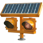 Solar LED Elevated Runway Guard Light (ERGL) - Flight Light Inc.
