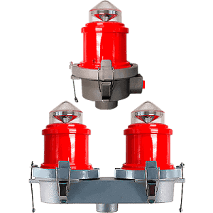 Tower Crane Obstruction Lights | Crane Aircraft Warning Lights - Flight ...